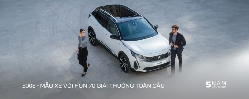 Peugeot 3008 2026 khuyến mãi T1/2026: Giá lăn bánh, thông số xe, trả góp